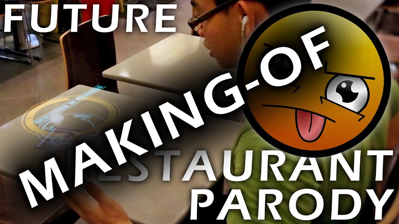 Making of Parody of Future Fast Food Restaurants - YouTube
