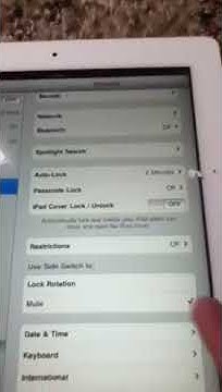 How to enable battery percentage iPad 2 - YouTube