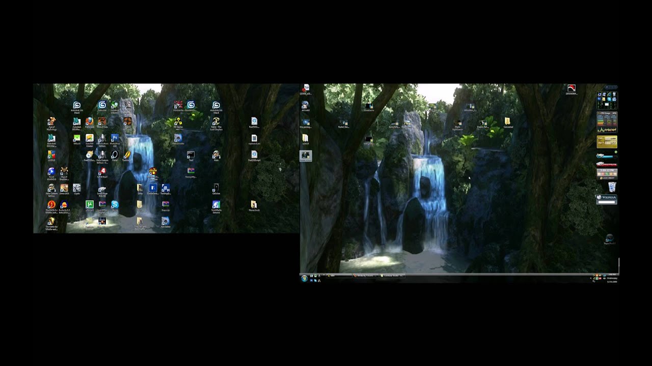 Windows Vista & 7 Ultimate DreamScene Video Desktop - YouTube