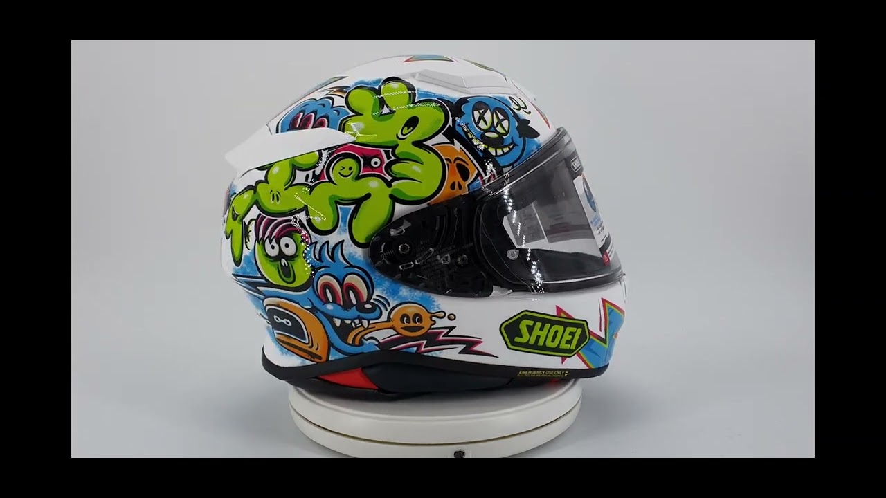 Shoei NXR 2 Mural TC-10 Helm helmet by www.ZSF.info - YouTube