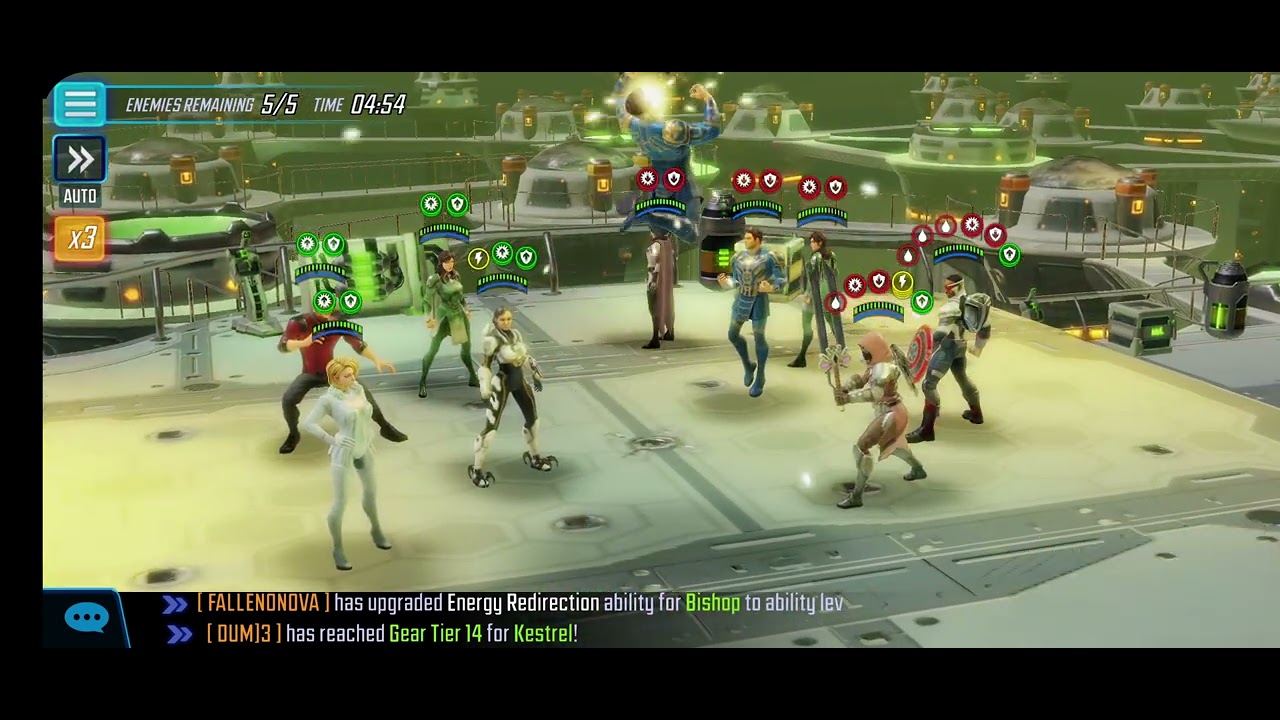 MSF arena Eternals hybrid 500k vs Eternals Gamora Deathpool 650k - YouTube