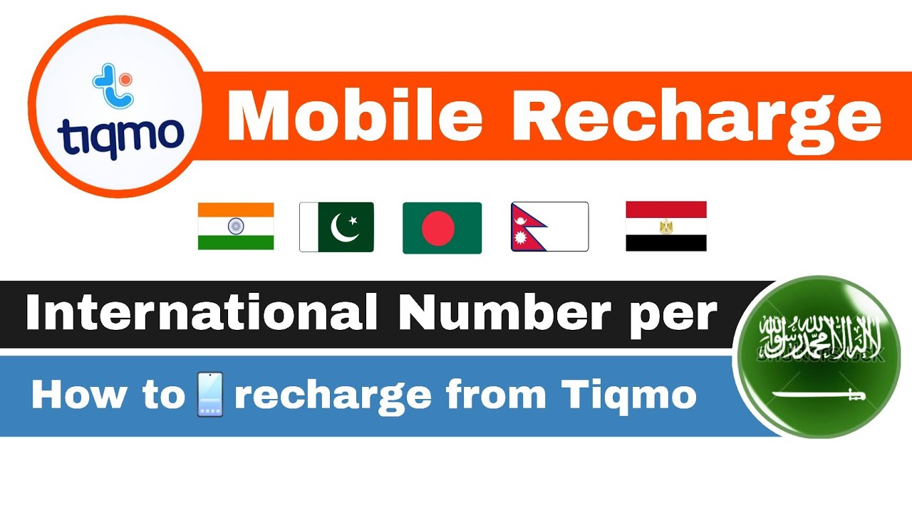Tiqmo international mobile recharge | how to mobile recharge from tiqmo ...