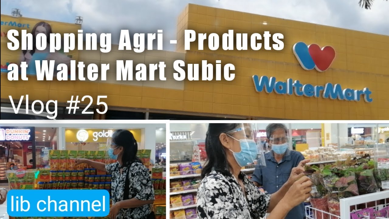 Shopping at Walter Mart (Subic) Vlog #25 lib channel life after ...