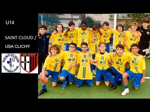 U14 FC Saint Cloud Vs USA Clichy - YouTube
