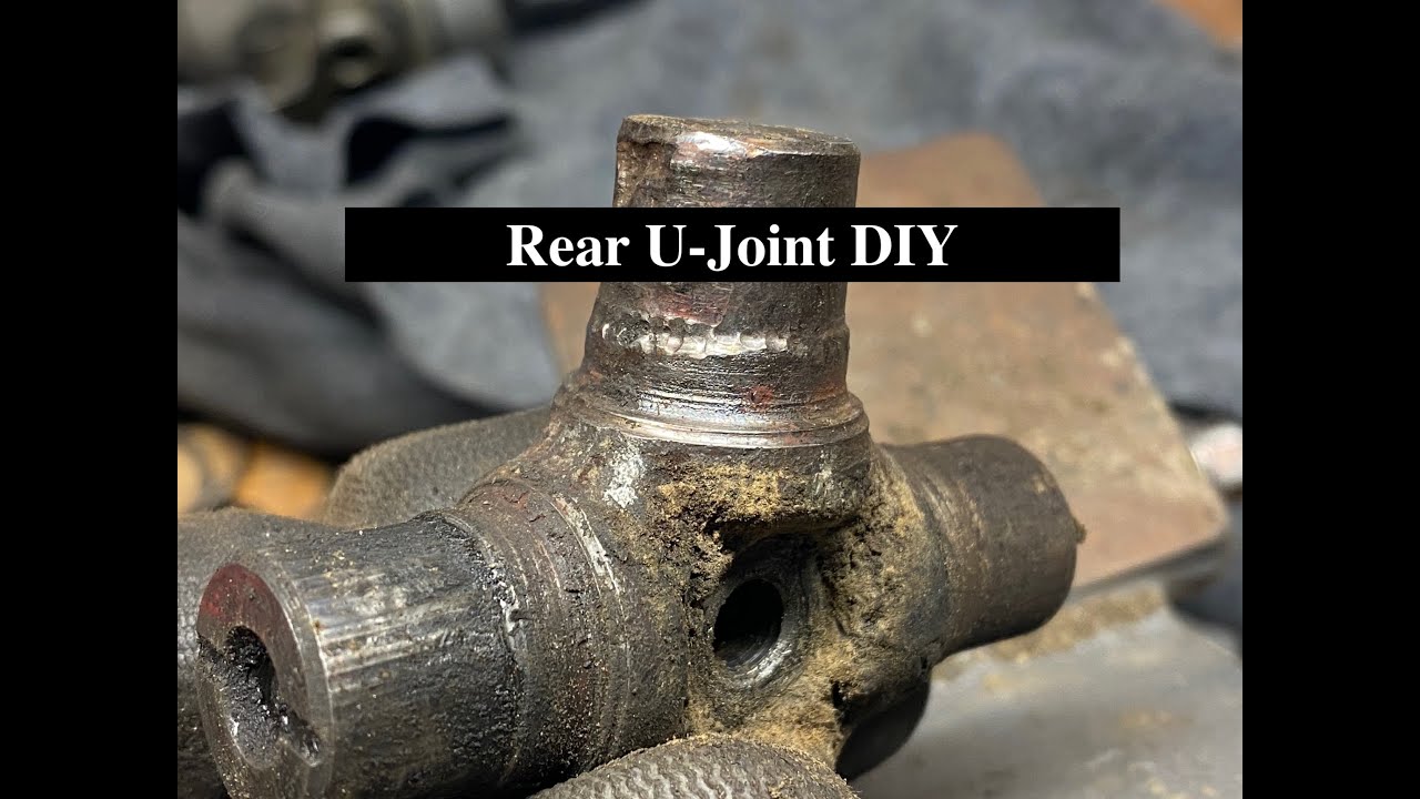 3rd Gen 4Runner Rear U Joint replacement DIY Ep 21 - YouTube