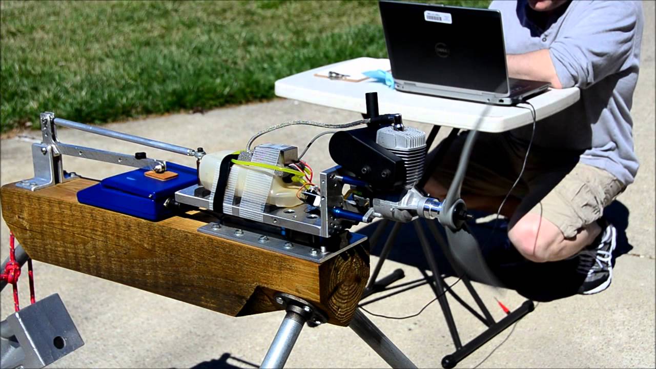 O.S. GT33 Gasoline Engine - Low Idle Demonstration - YouTube