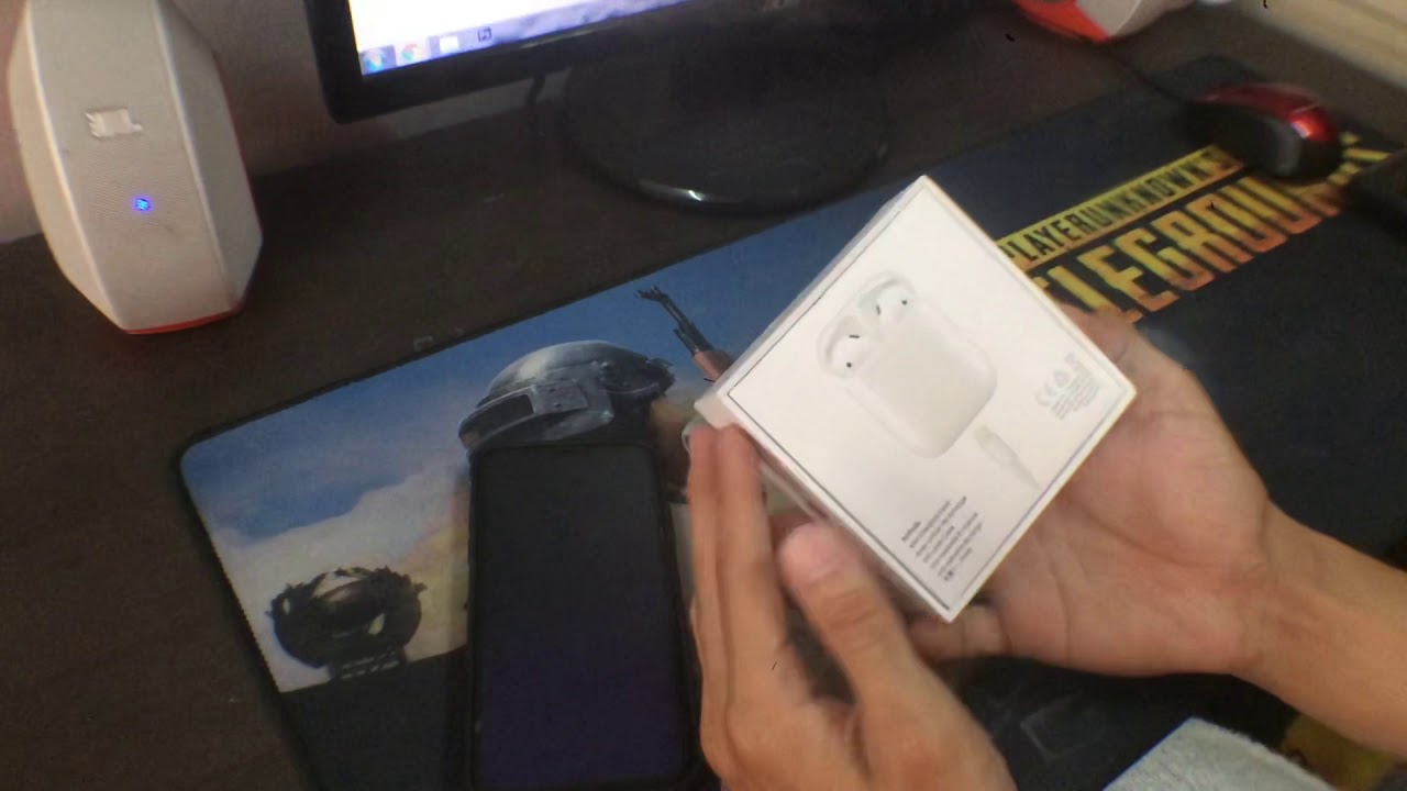 Airpod 1:1 version 2 with wireless charging case copy clone replica ...