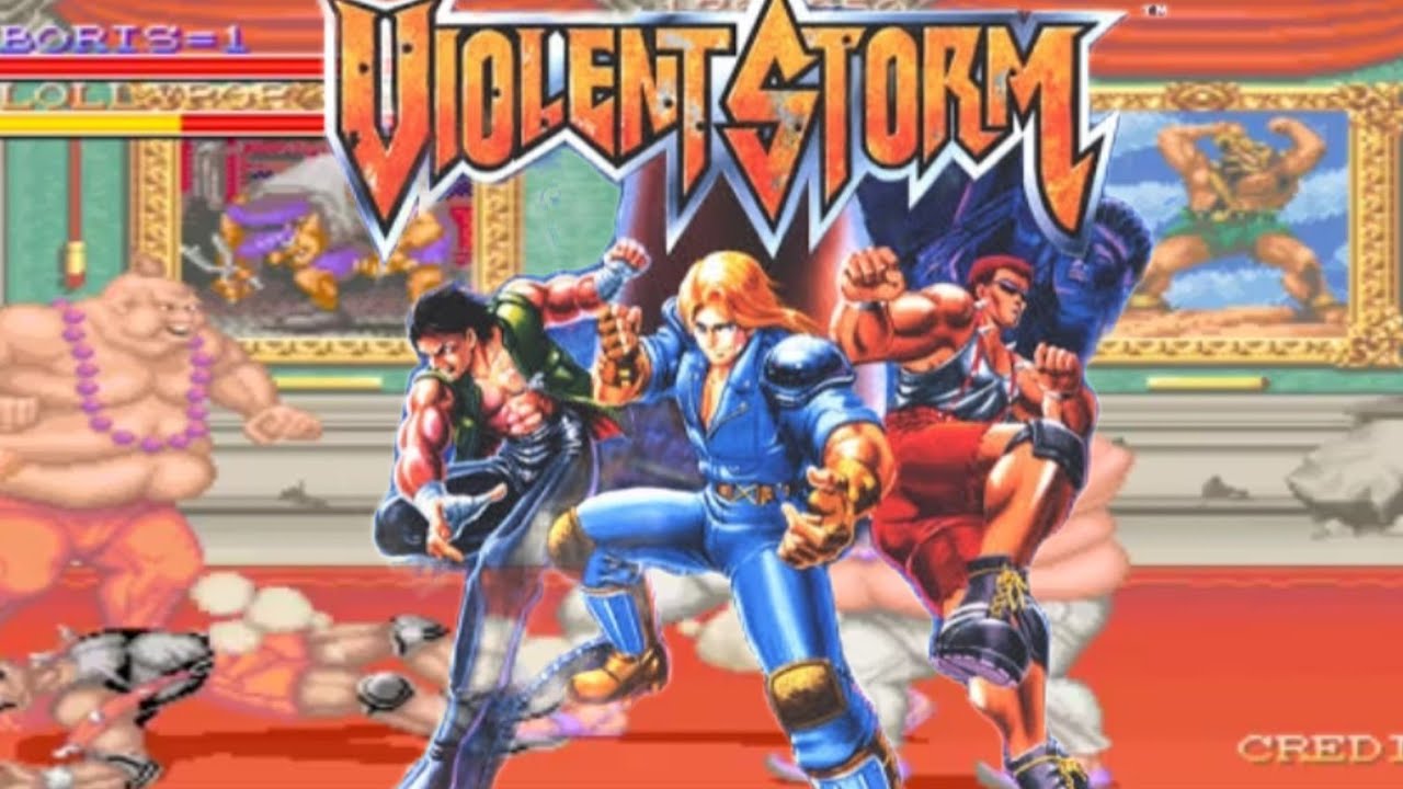 Violent Storm - Arcade Konami gameplay - YouTube