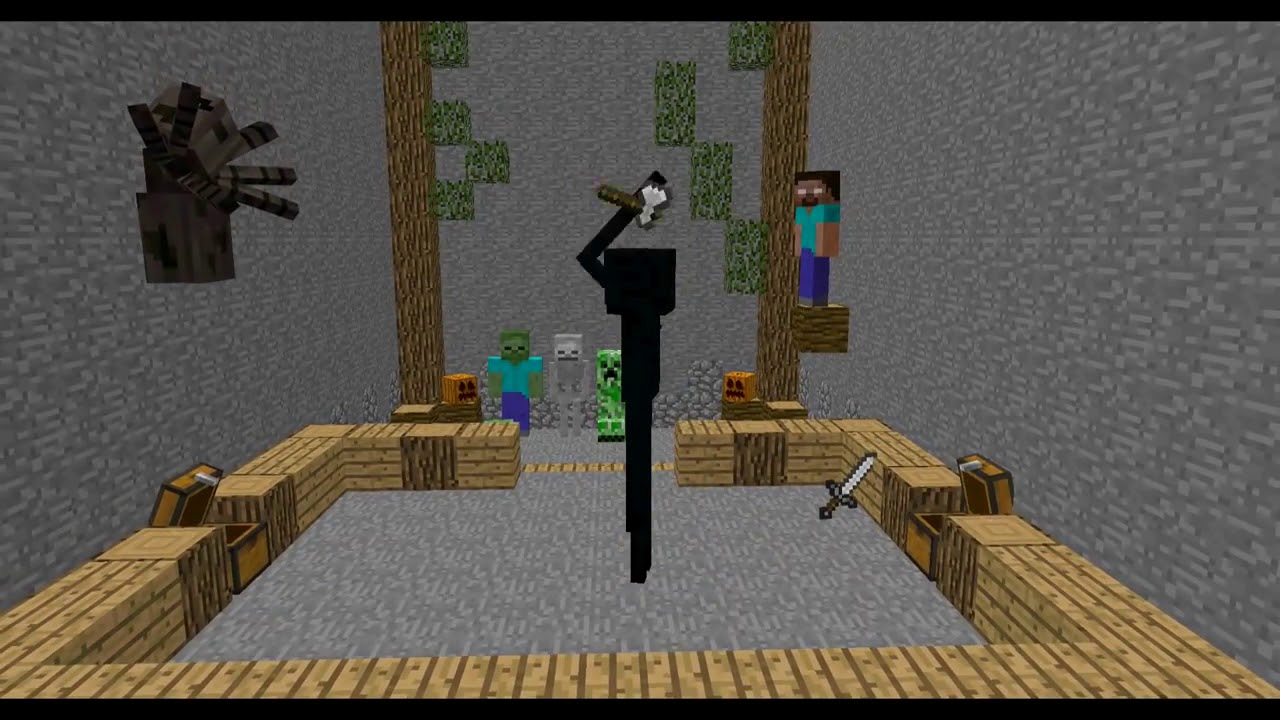 Combat - Minecraft Animation - YouTube