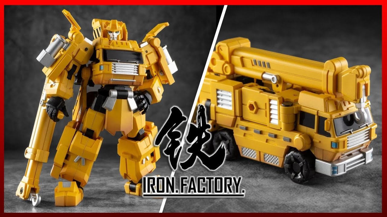 IRON FACTORY Iron Samurai Series IF-EX62D Shigemitsu - YouTube