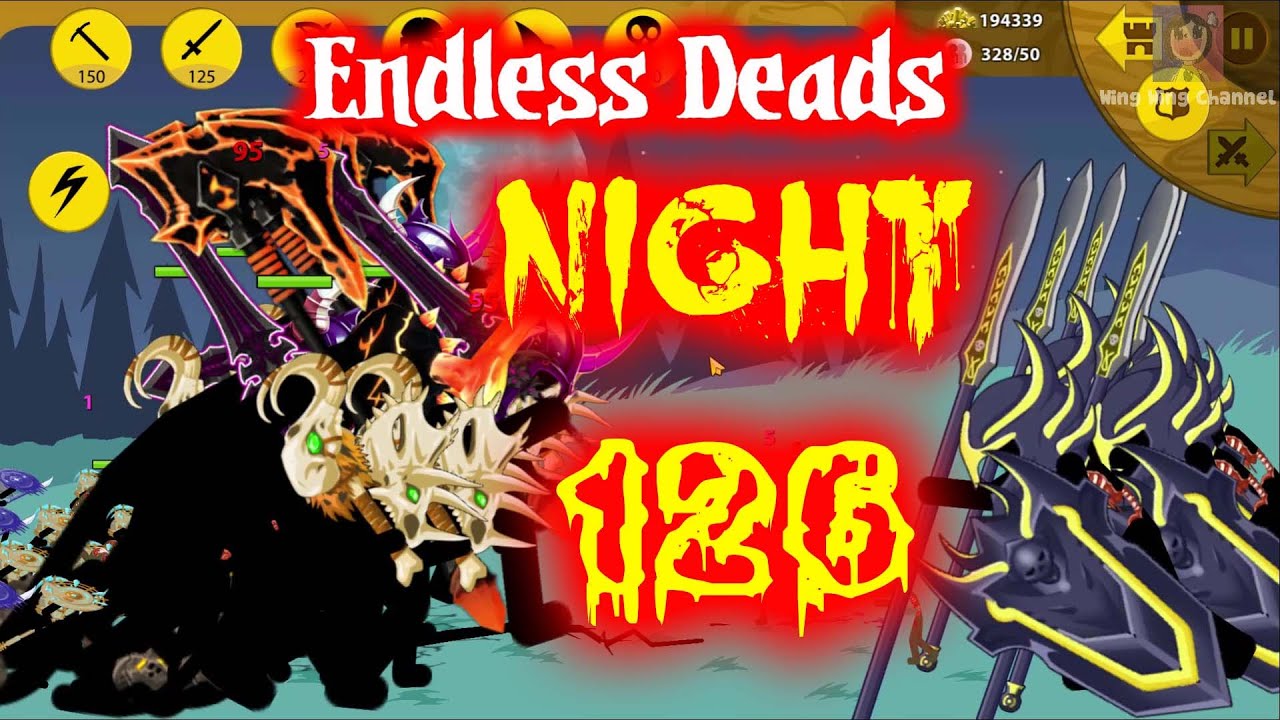 Night 126 - Giant Zombie Jugger Appear !!! Endless Deads | Stick War ...