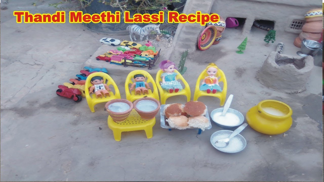 Thandi Meethi Lassi Recipe | How To Make Milk Yogurt Lassi | how ti ...