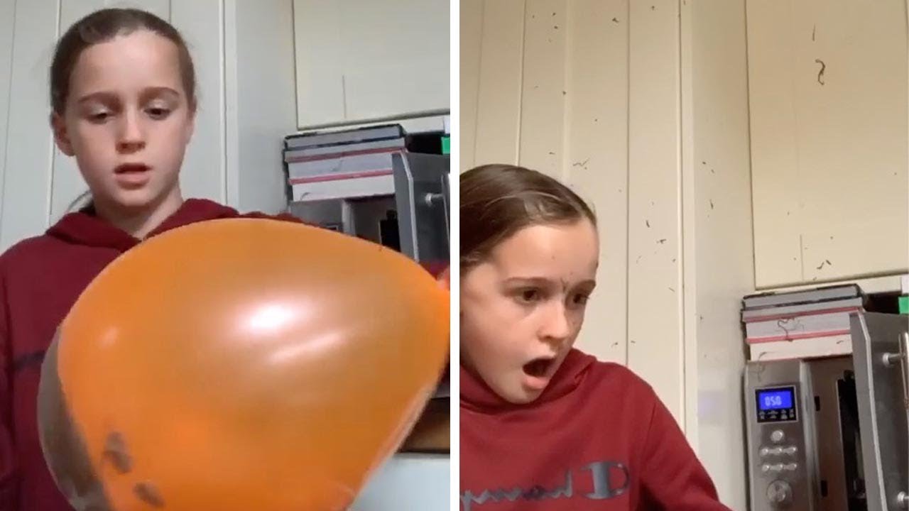 Girl Fails At Making Chocolate Balloon Bowl - YouTube
