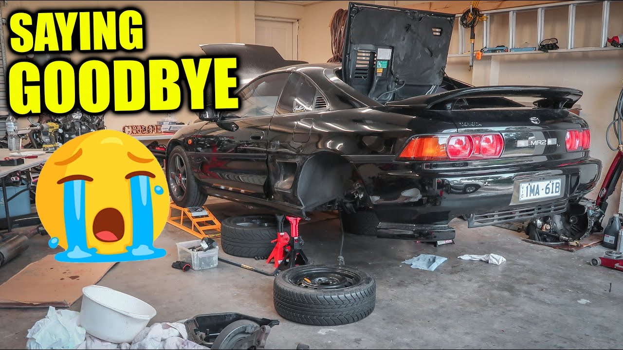 REMOVING the MR2's ENGINE 😬😨 - Project V6 Swap Toyota MR2 (Episode. 9 ...