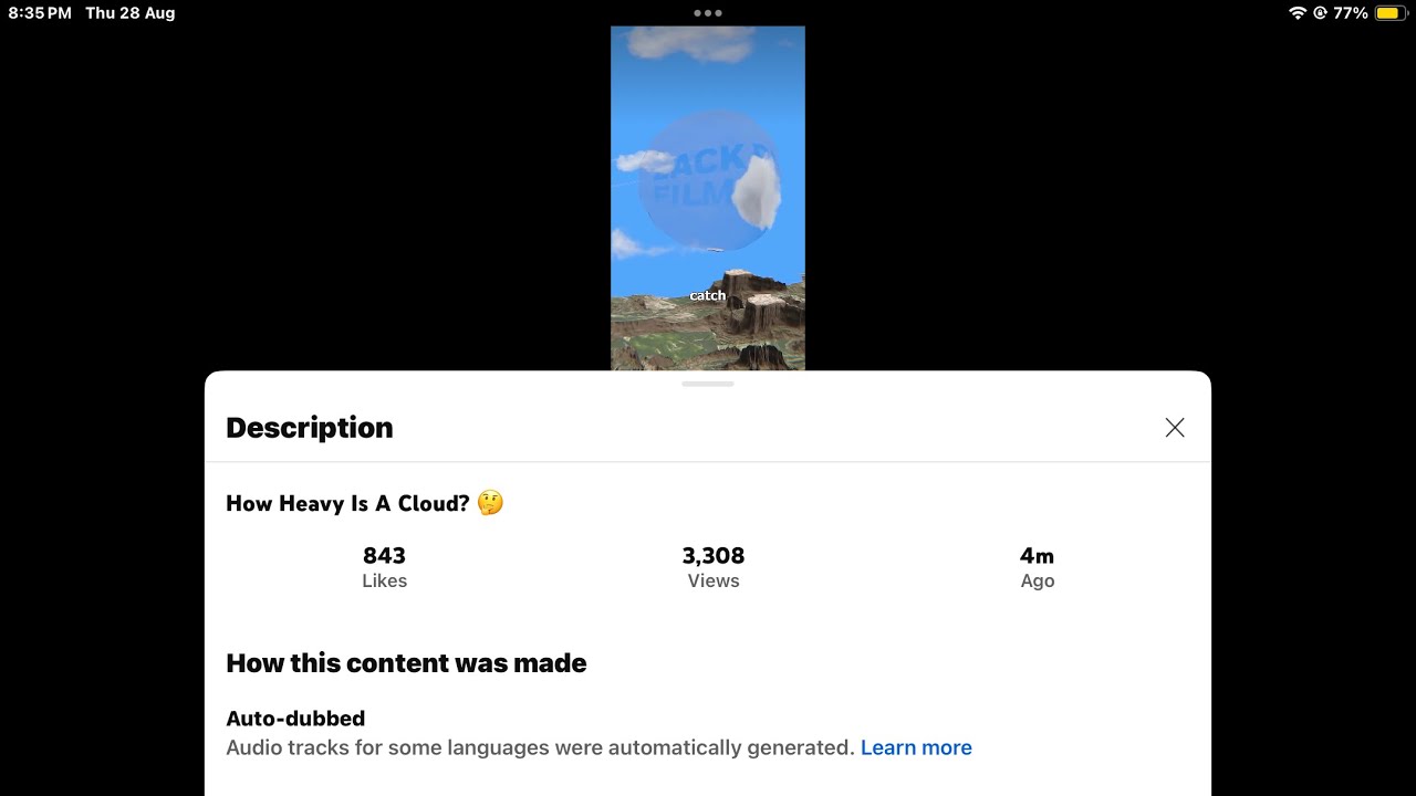 im early to A @zackdfilms short - YouTube