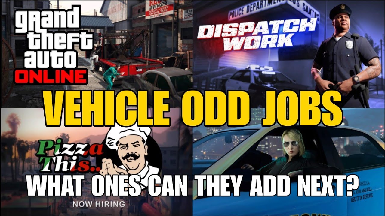 Vehicle Odd Jobs & What One's Can Rockstar Add Next On GTA Online - YouTube
