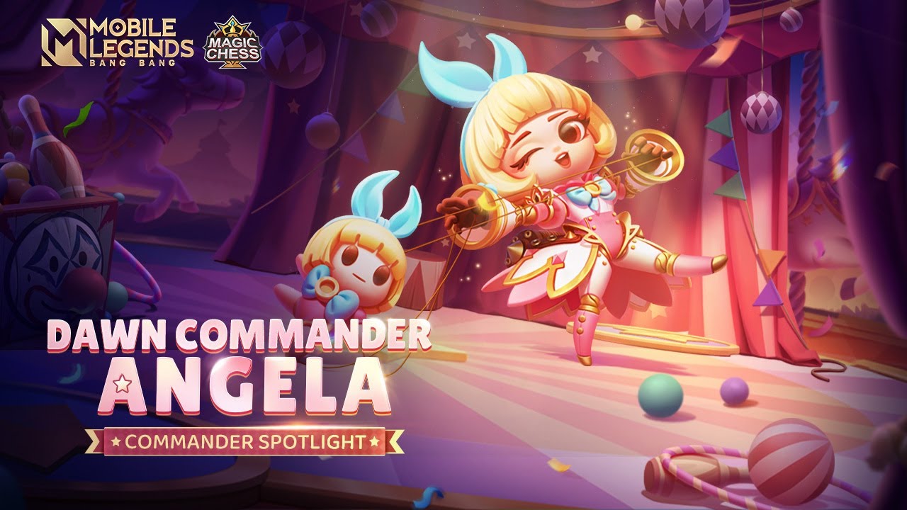Commander Spotlight | Angela | Magic Chess | Mobile Legends: Bang Bang ...