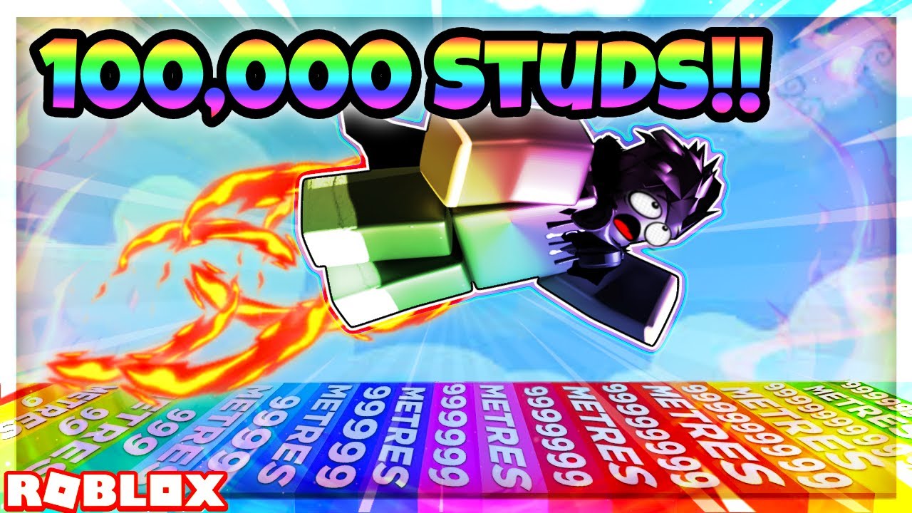Flying 100,000 STUDS In "How Far Can You Fly?" Gameplay (Roblox) - YouTube