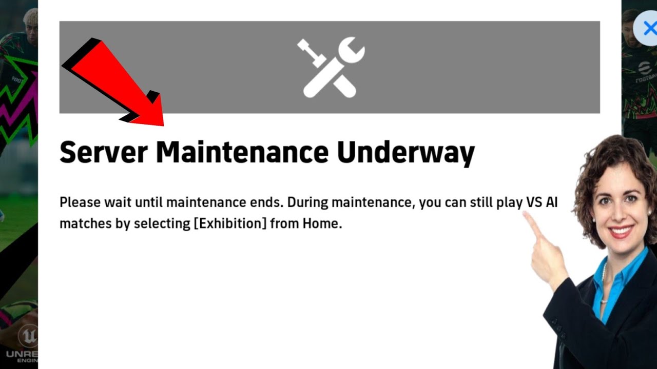 How to Fix “Server Maintenance Underway” in eFootball 2025 | Server ...