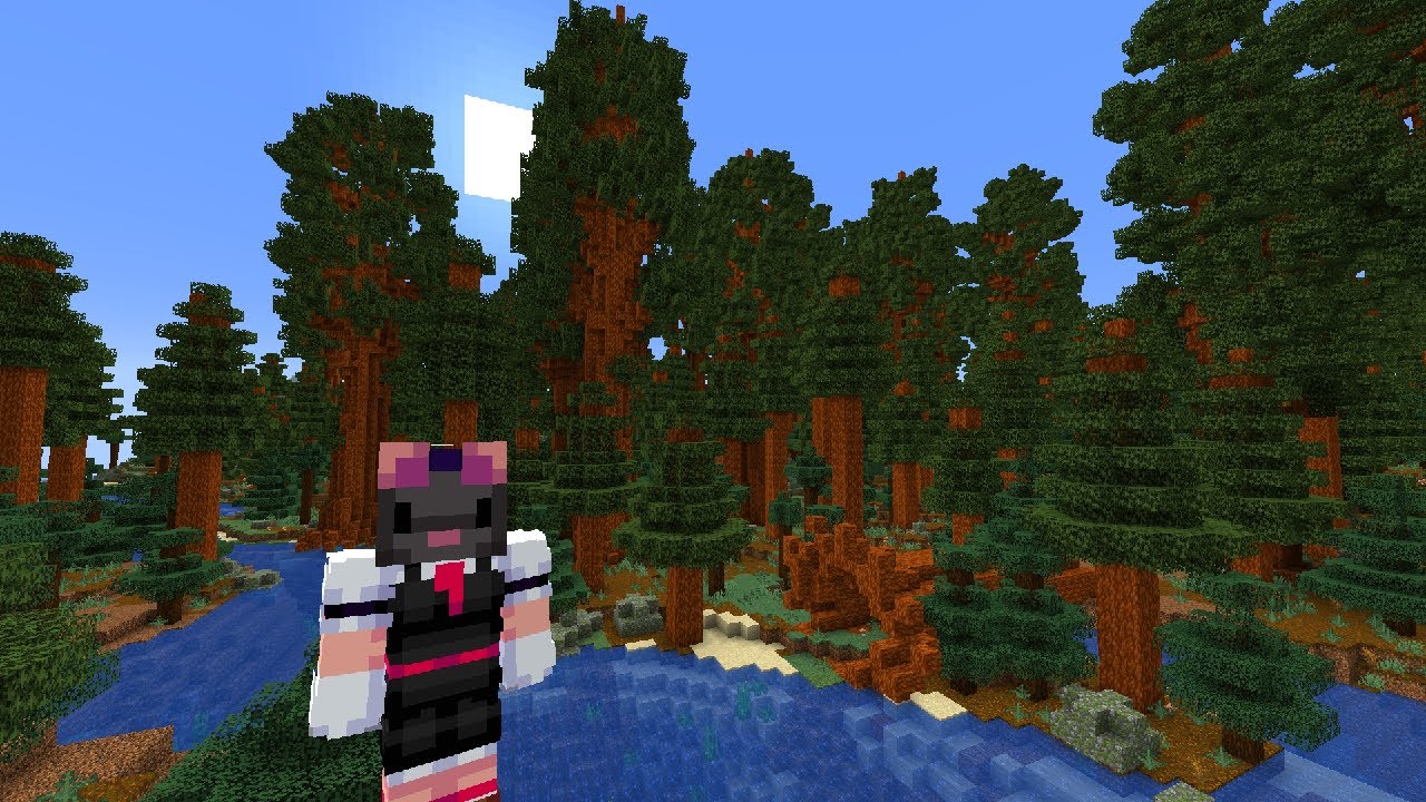 Adding Redwood Forests to Minecraft - YouTube