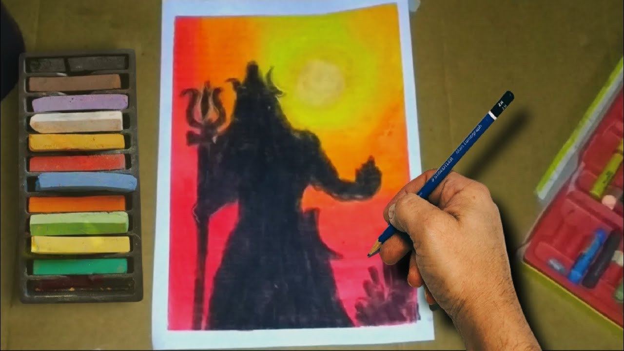 how to draw lord Shiva easy / simple || savan special || drawing with ...