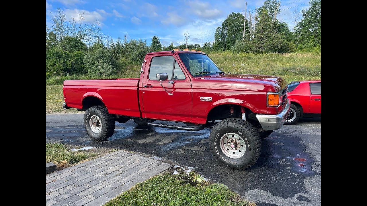 1989 Ford F-250 RESTORED, FRESH MACCO PAINT JOB $$, SINGLE STAGE ...