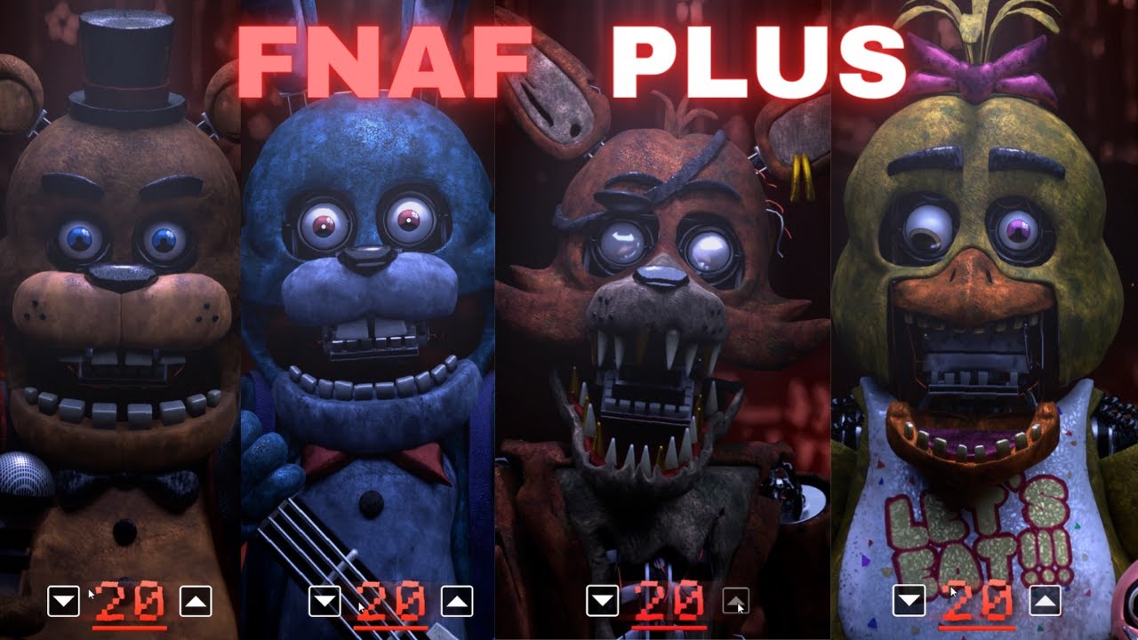 FNAF PLUS || Gameplay || by LostPawPlay - YouTube