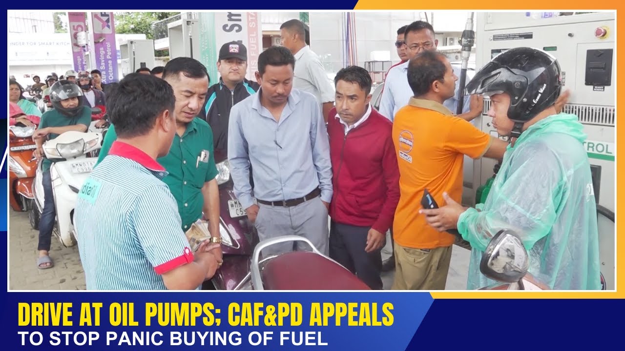 DRIVE AT OIL PUMPS; CAF&PD APPEALS TO STOP PANIC BUYING OF FUEL | 25 ...