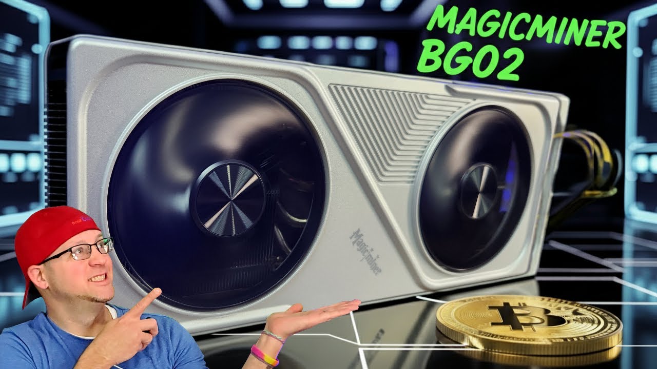 🔥 GPU Bitcoin Miner?! Introducing the MagicMiner BG02 | Unbox, Setup, & Review #bitcoinmining 🛠 ...