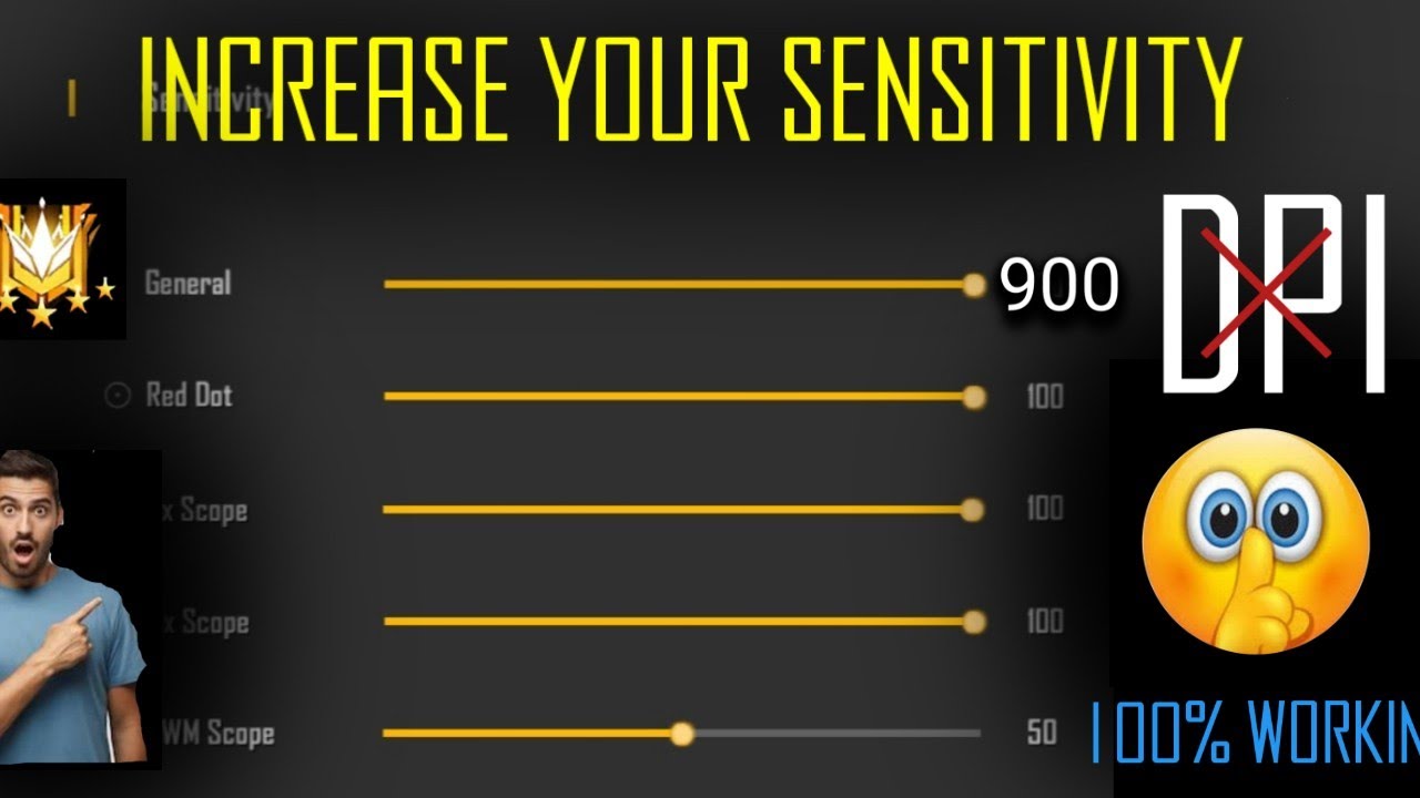 How to increase your sensitivity....without DPI.. boost your ...