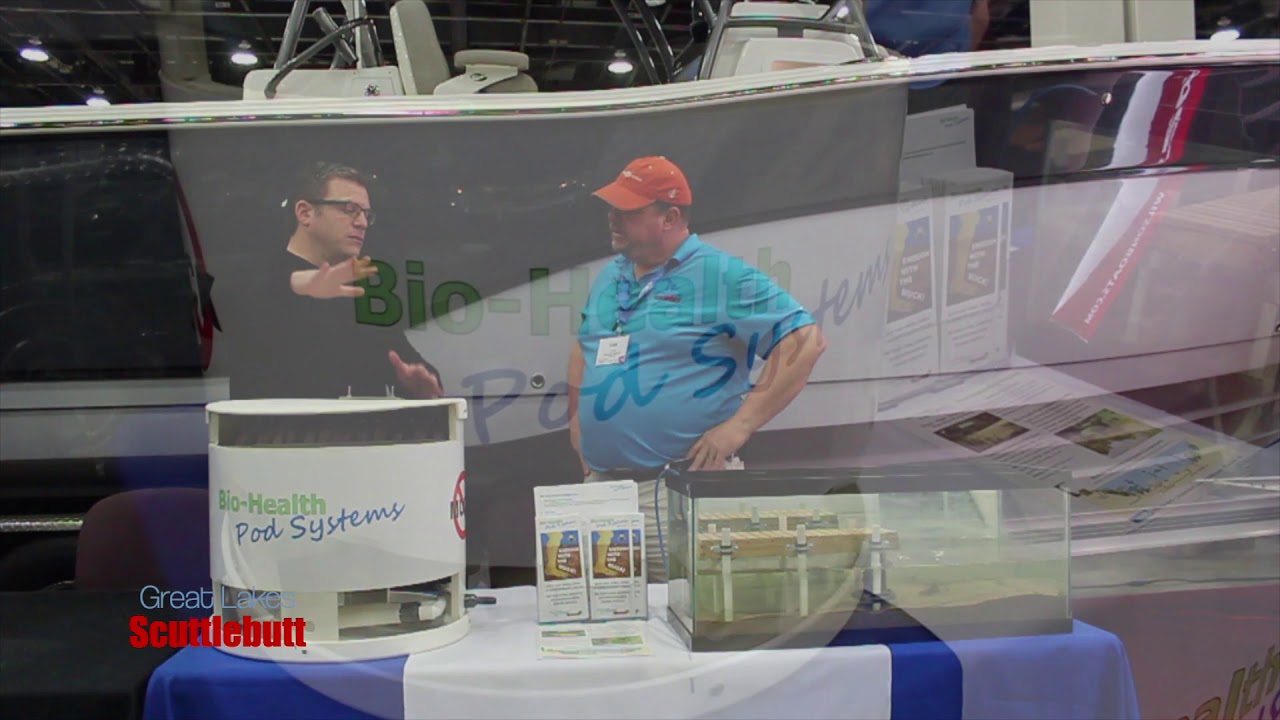 Bio Health Pods MUCK Solution! @The 2019 Detroit Boat Show! - YouTube