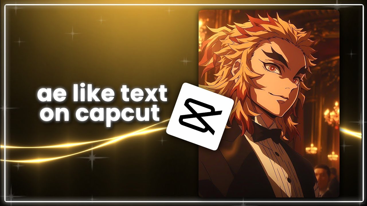 capcut - ae like text tutorial - YouTube