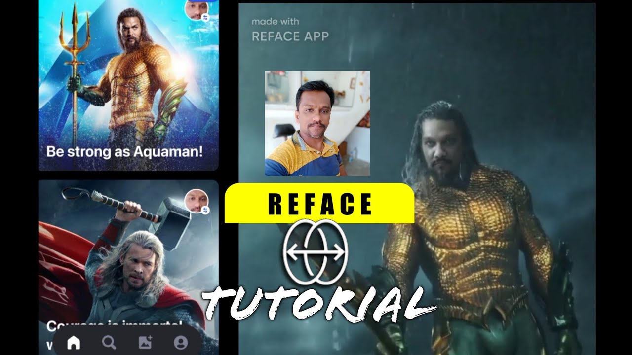 How to make face Change Video in Reface app || Reface App Tutorial Full ...