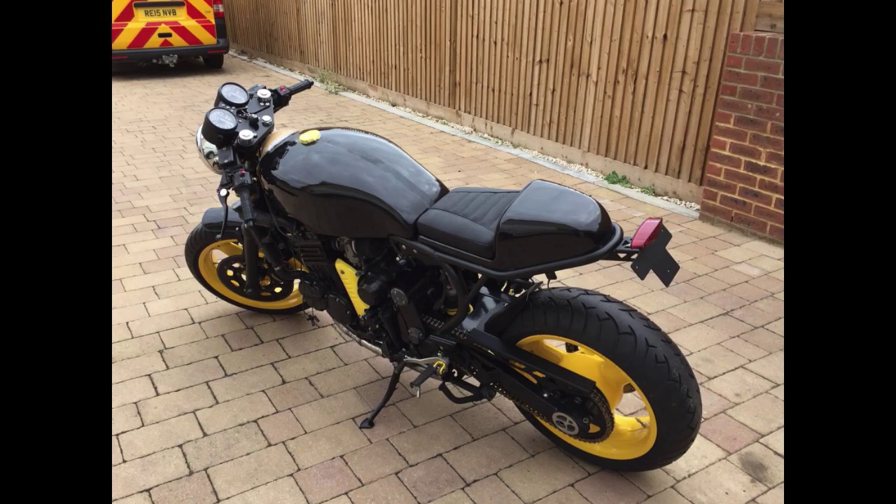 CRK Triumph build (Cafe Racer) - YouTube