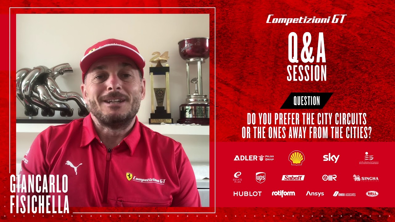 Ferrari Favourite Giancarlo Fisichella Answers Your Questions! - YouTube