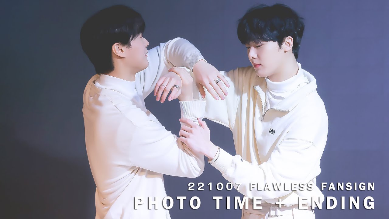 [4K] 221007 문빈&산하 MOONBIN_SANHA 대면 팬싸 (FLAWLESS FANSIGN) - PHOTIME ...