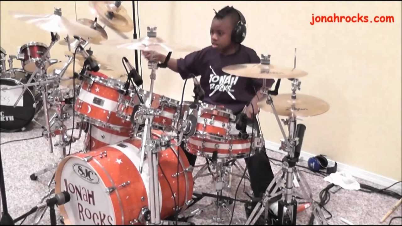 Breaking Benjamin - The Diary of Jane, 8 Year Old Drummer. Jonah Rocks ...