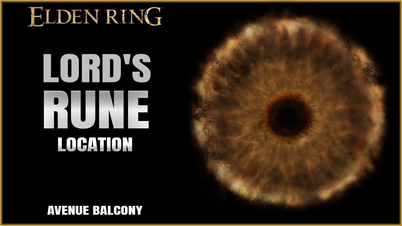 Lord's Rune Location at Avenue Balcony in Elden Ring - YouTube