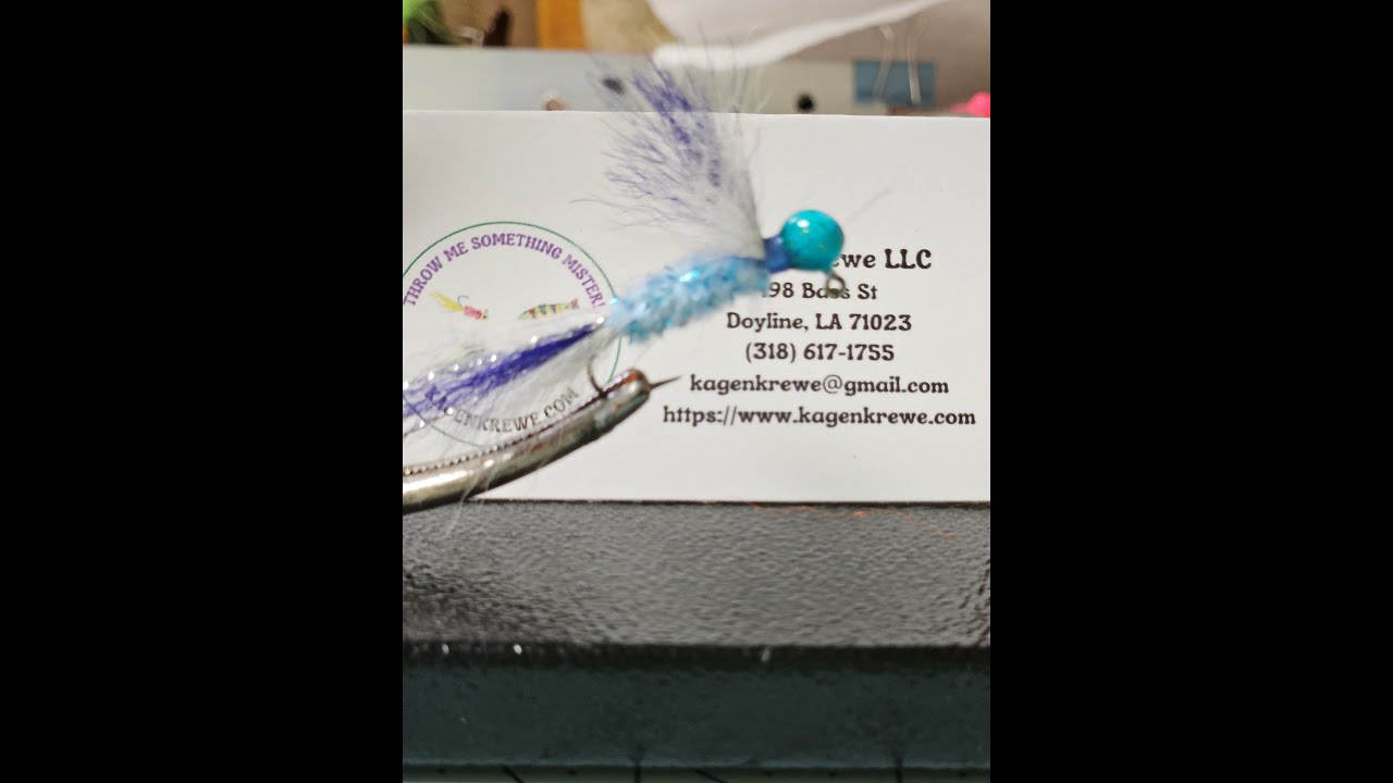How to tie the 1/32 "Cajun Style" Monkey Milk Jig #cajunstylejig # ...