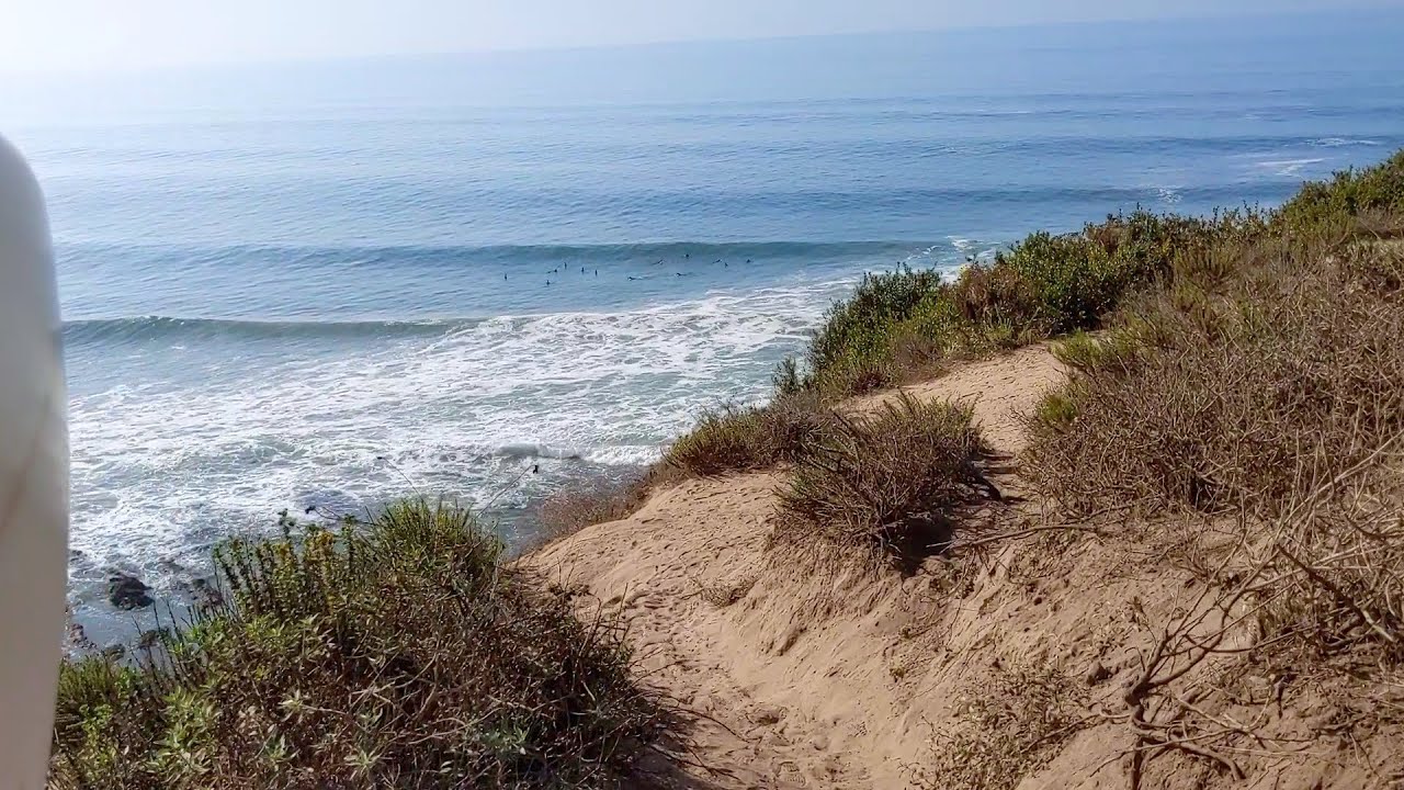 Surfing Big Dume waves "Hurricane Frank" swell in Malibu - YouTube