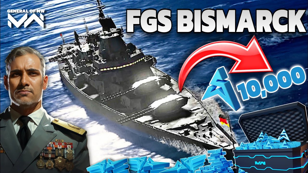FGS Bismarck - A Top-Tier BATTLESHIP 🔥10K/AC Still Worthy?? 🤔 - Modern ...