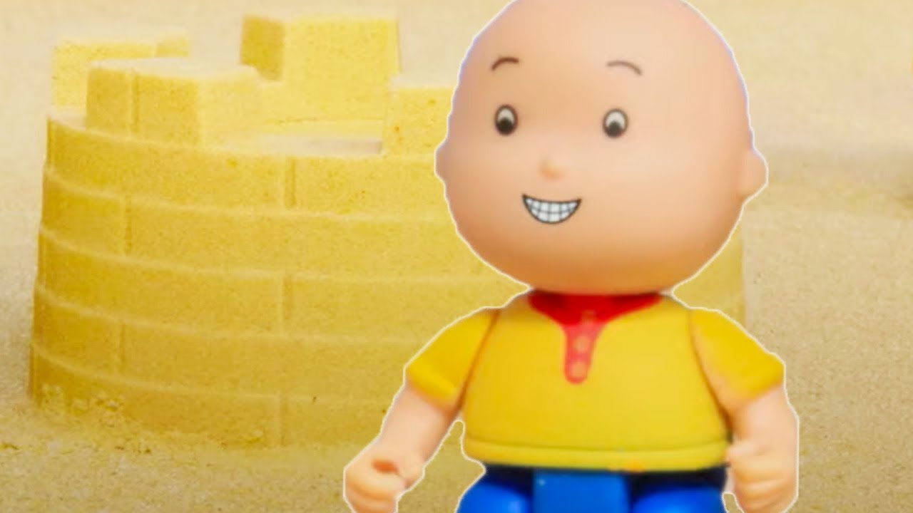Caillou and the Sand Castle | Caillou Cartoon - YouTube