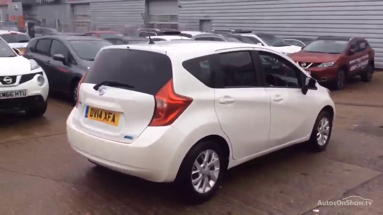 NISSAN NOTE ACENTA PREMIUM WHITE 2014 - YouTube
