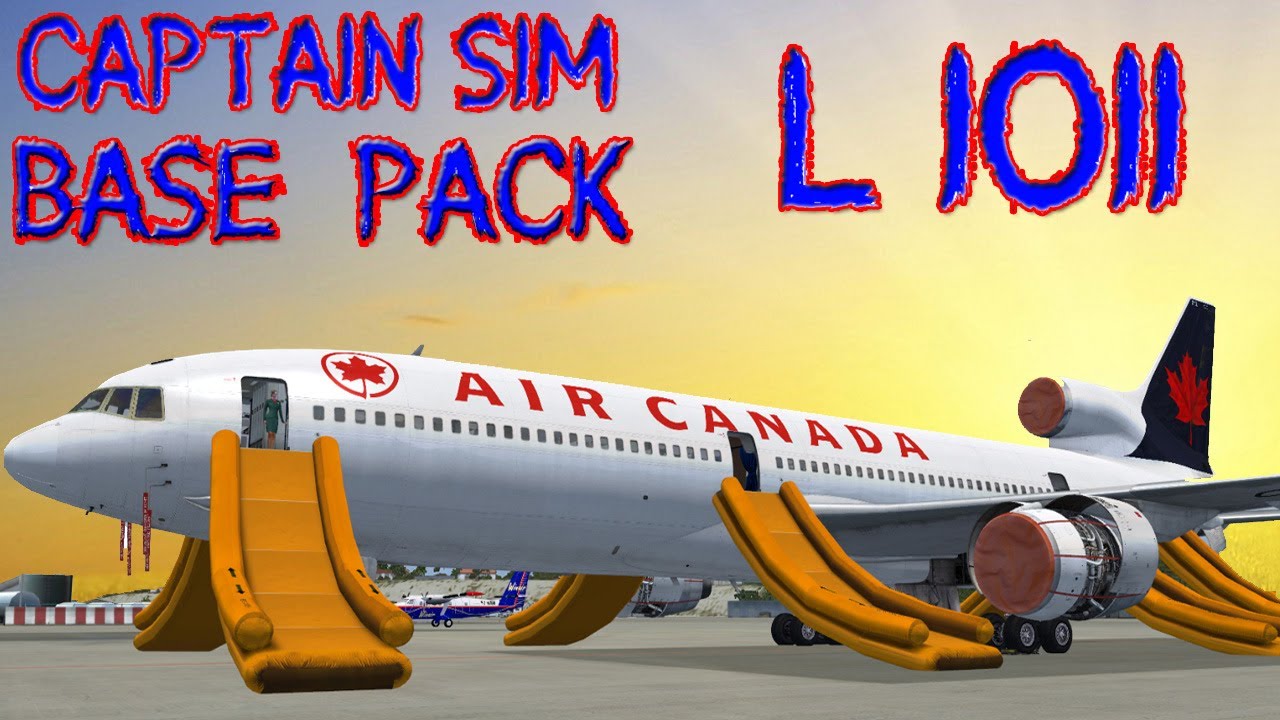 Captain Sim L-1011 Base Pack Model FSX HD - YouTube