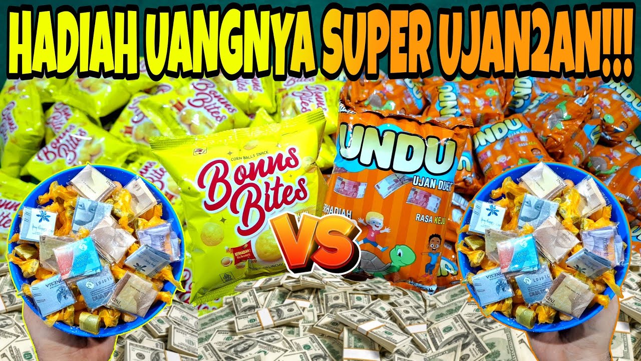 VIRAL BGT!!! HADIAH UANGNYA SUPER DERASSS!!! UNBOXING CIKI UNDU OREN vs ...