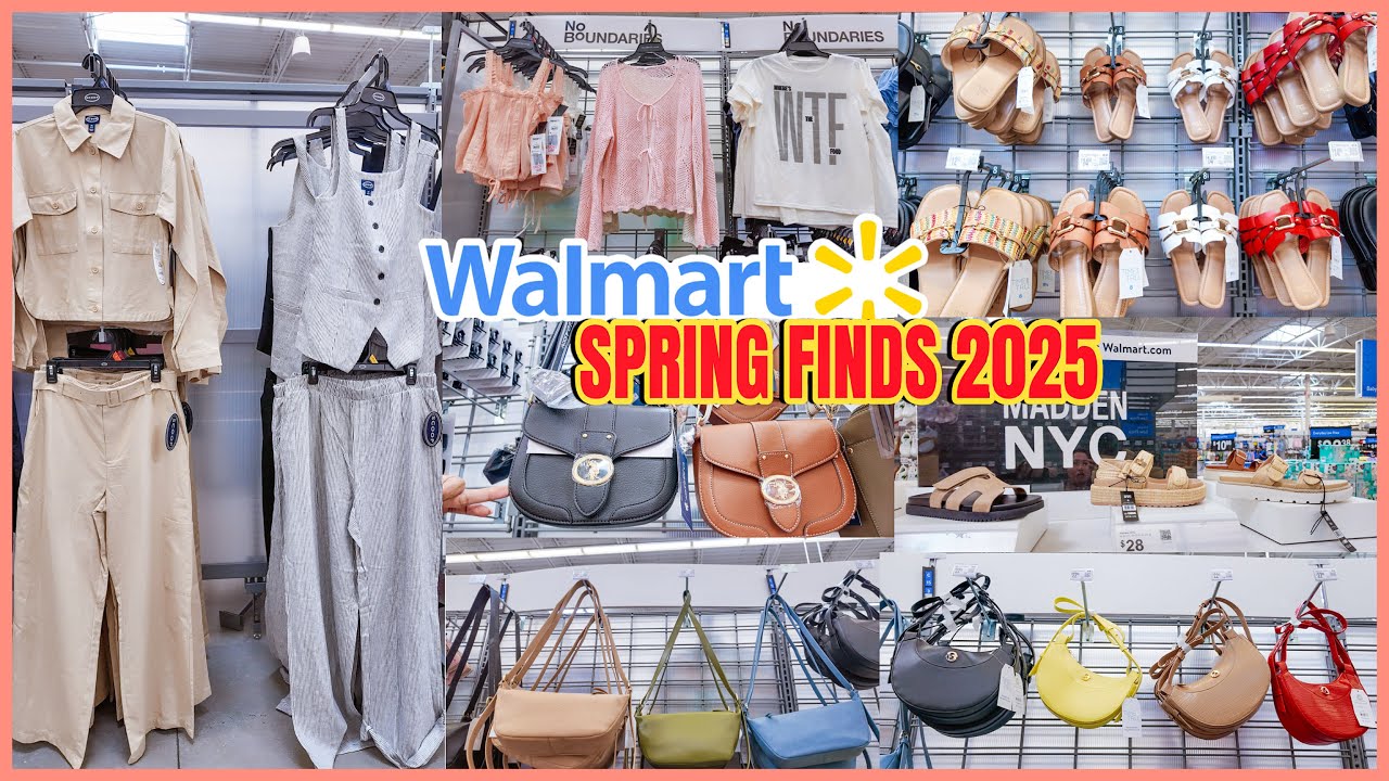 WALMART NEW FINDS 2025 CLOTHING & FASION FOR LESS| WALMART SPRING 2025 ...