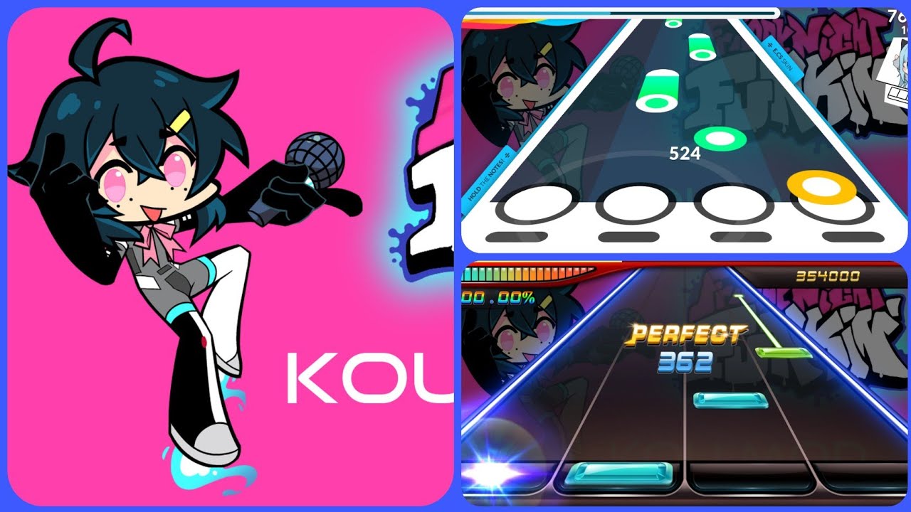 How to import beatmap / skin on malody + FNF Vs Kou beatmap - YouTube