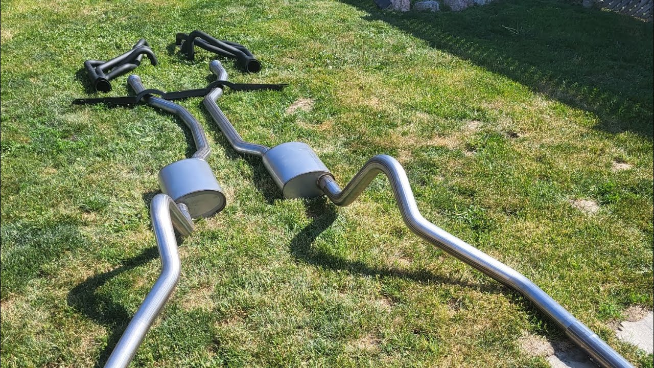 JEGS G-body dual exhaust, headers, crossmember. 1980 oldsmobile cutlass ...