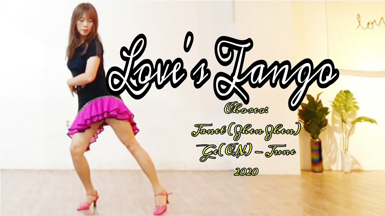 Love's Tango Linedance #improver#사랑의 탱고 - YouTube