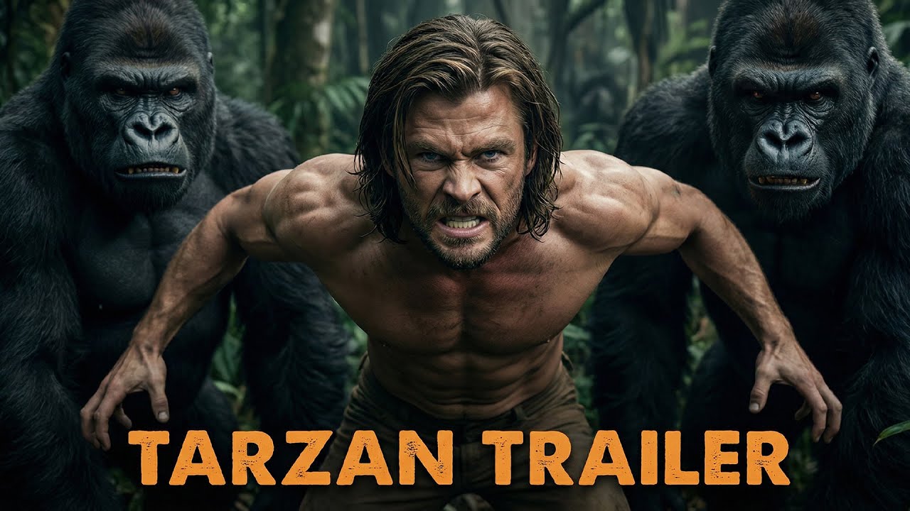 Tarzan 2026 – First Trailer Chris Hemsworth, Charlize Theron Concept ...